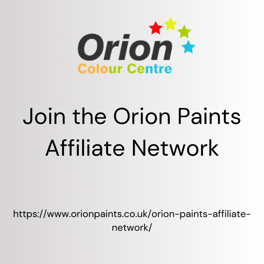 Orion Paints Affiliate Network - Orion Paints